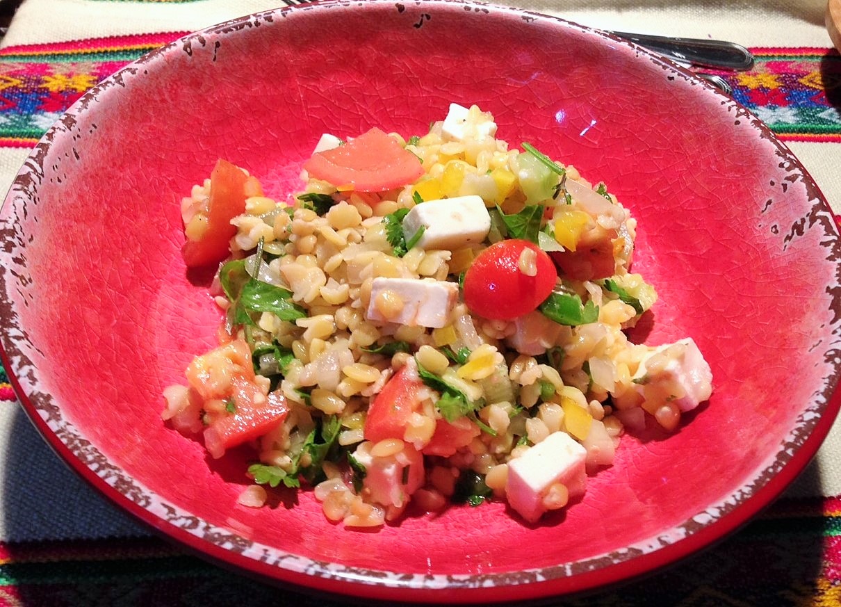 Ensalada de Mote | Del Cilantro al Chocolate
